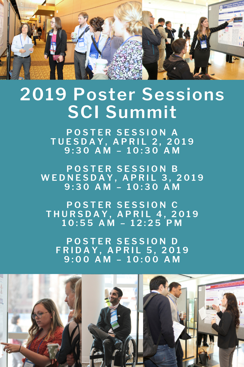 2019 Poster Scedule Graphic -1 - American Spinal Injury Association