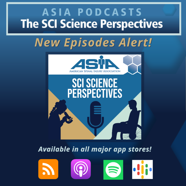 New Podcast Alert! - American Spinal Injury Association